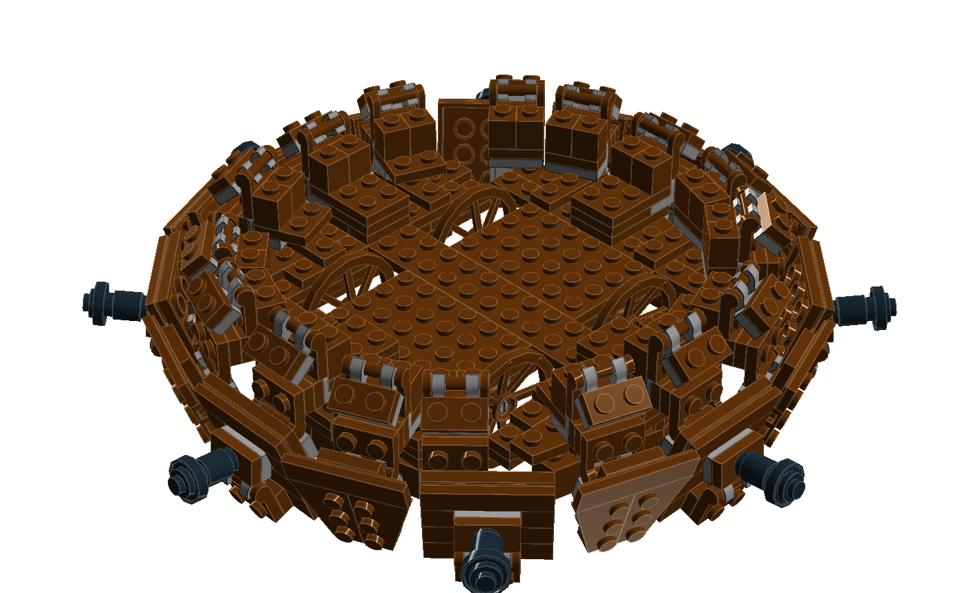 LEGO IDEAS - LEGO Inventions by Leonardo Da Vinci (Tank)