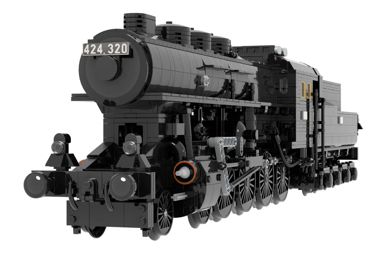 LEGO IDEAS - MÁV Class 424 Large Scale Model