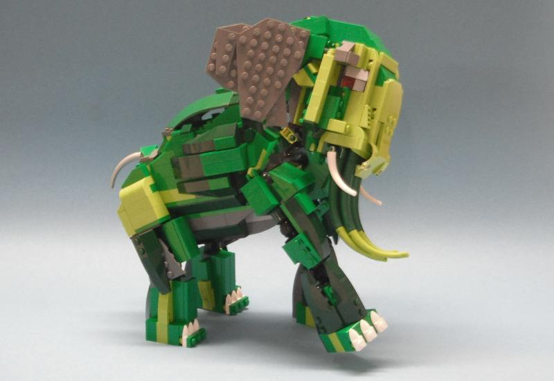 LEGO IDEAS - Green Elephant