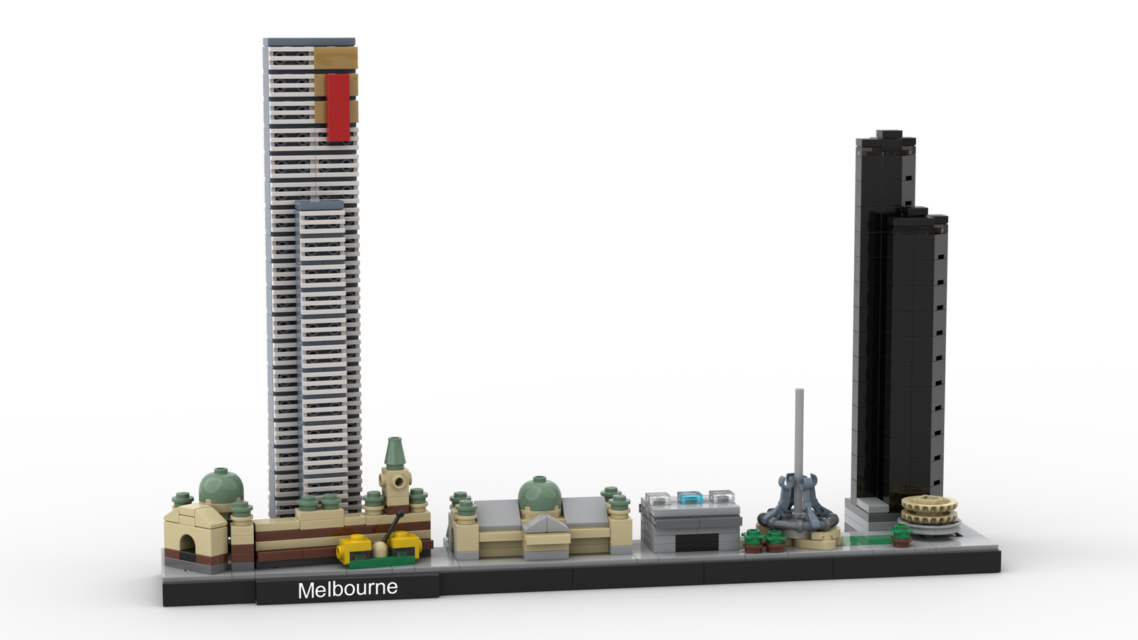 LEGO IDEAS Lego Architecture Skyline Melbourne Australia 