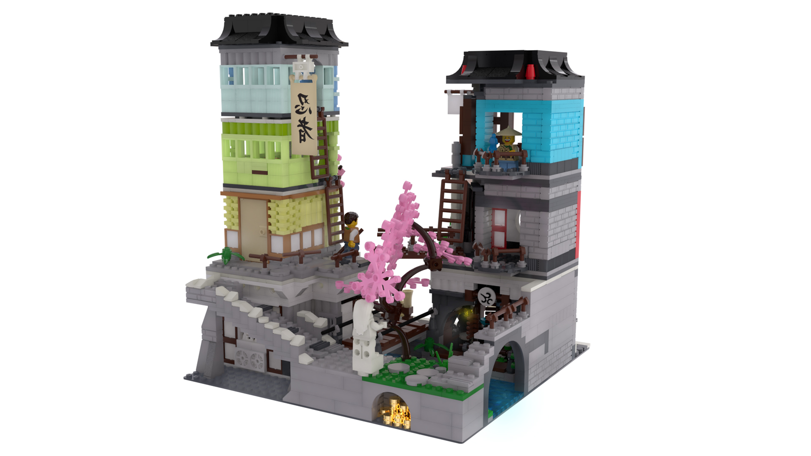 LEGO IDEAS - Japanese Town Modular