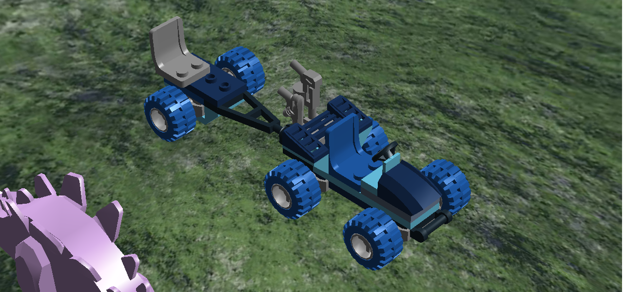 LEGO IDEAS - Triassic Planet -Stego Hunters