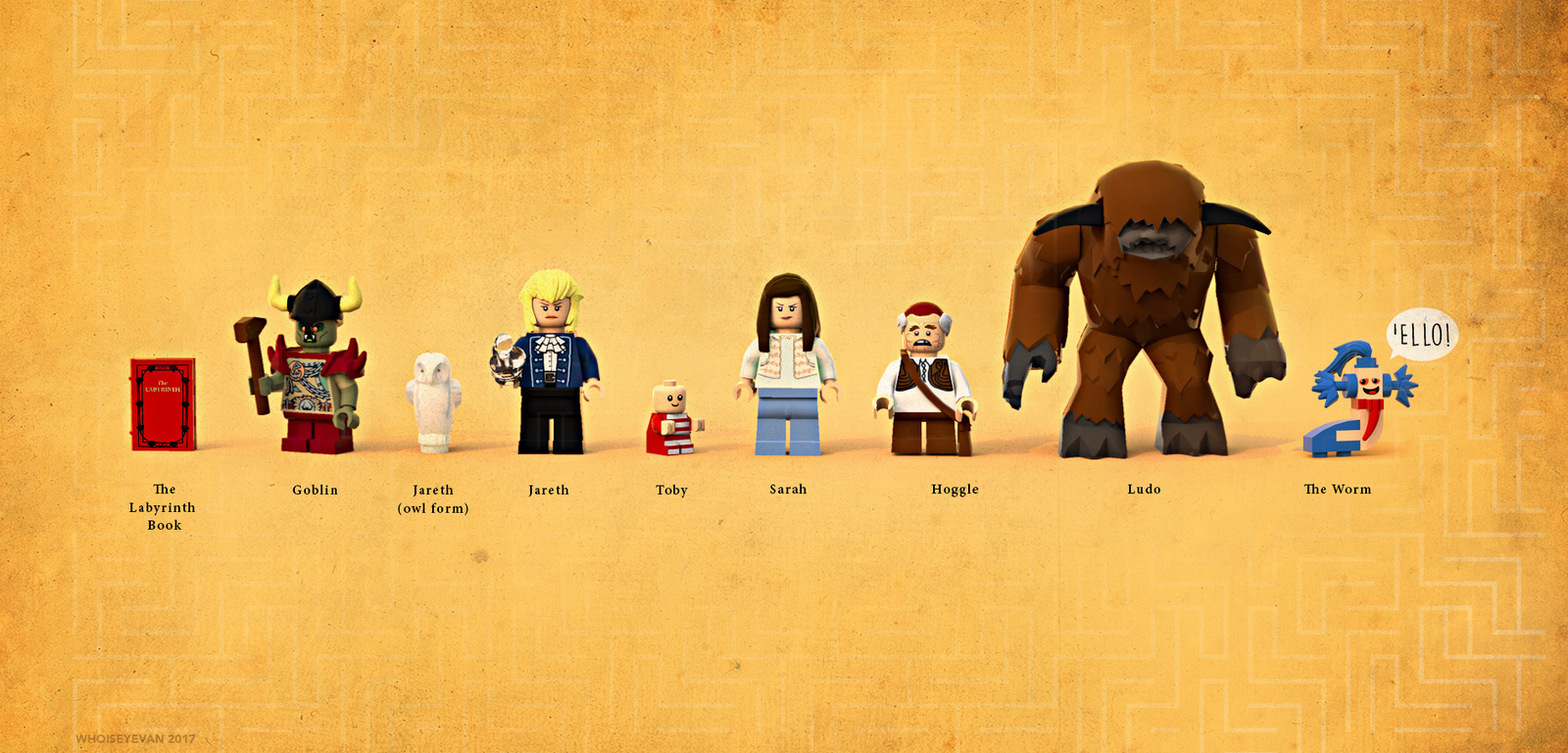 LEGO IDEAS - Labyrinth - Jareth's Castle