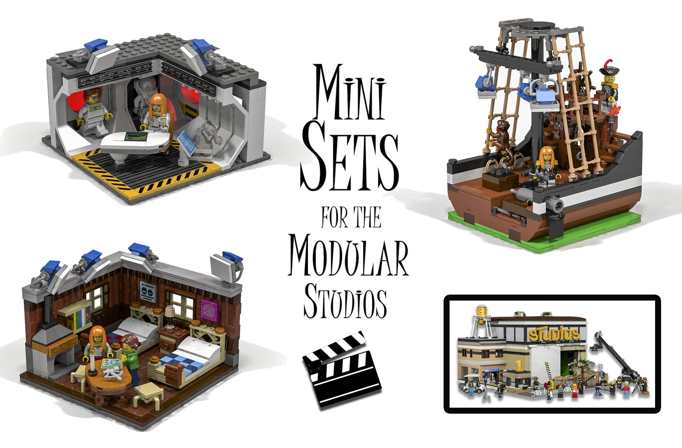 LEGO IDEAS - Mini sets for Modular Studios