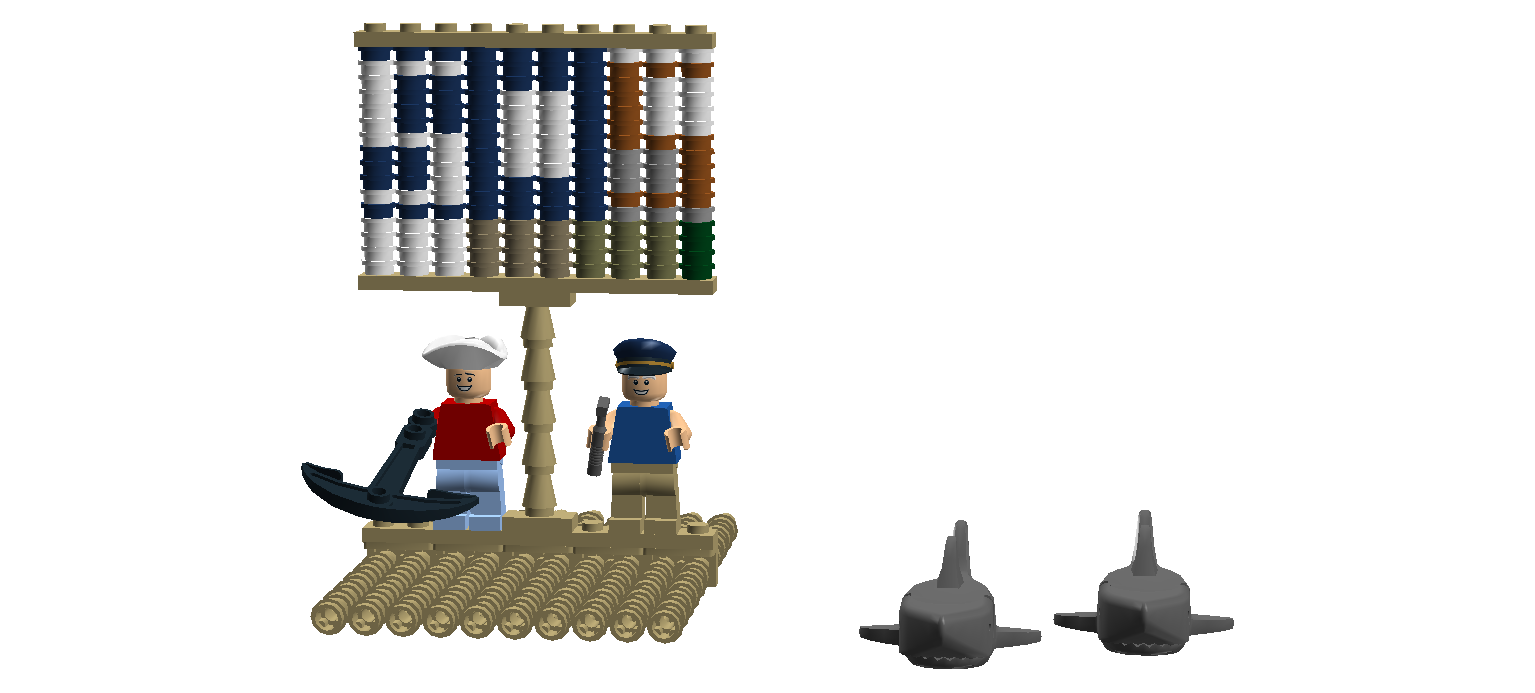LEGO IDEAS - The S.O.S. Raft