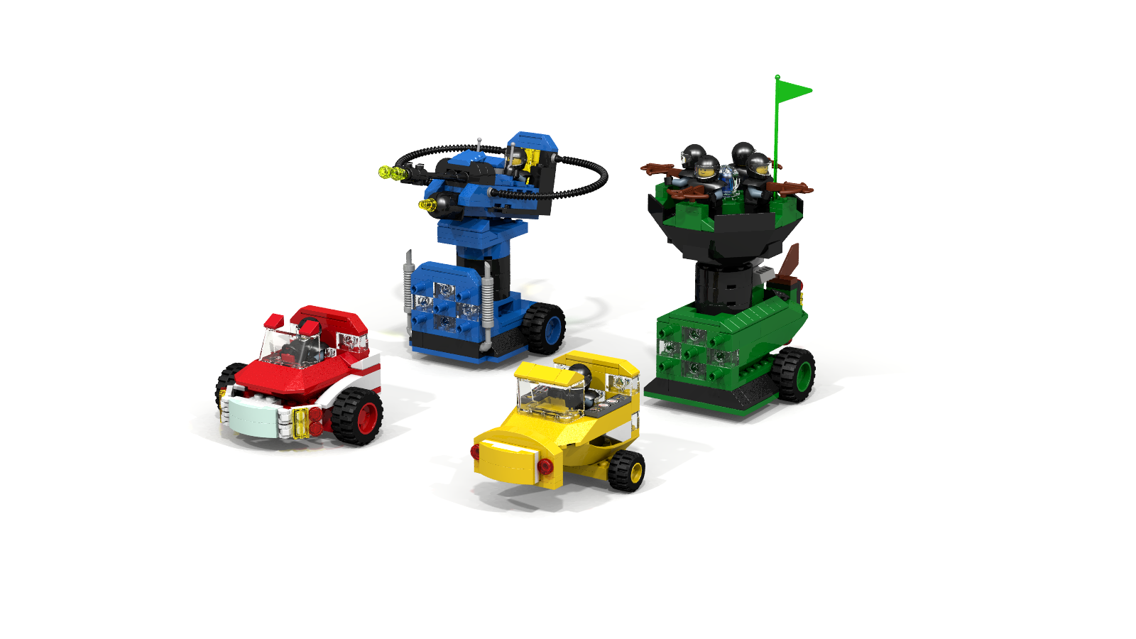 LEGO IDEAS - Combat Racer Combiners