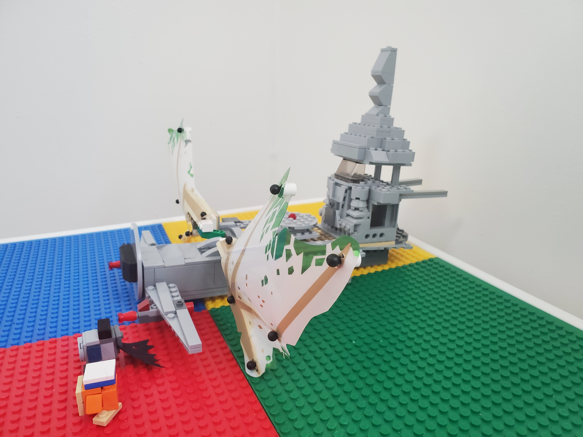 Lego Halberd Kirby