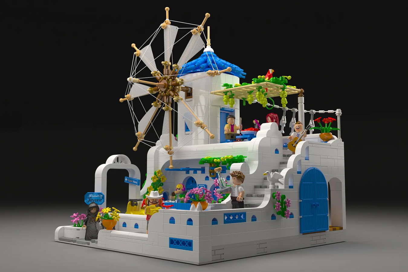 LEGO IDEAS - Old Windmill Island Tavern ( LEGO® Powered Up Application ...