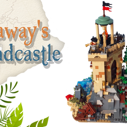 LEGO IDEAS - Castaway's Sandcastle