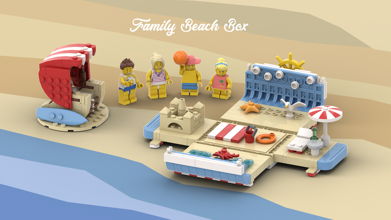 LEGO IDEAS - Family Beach Box