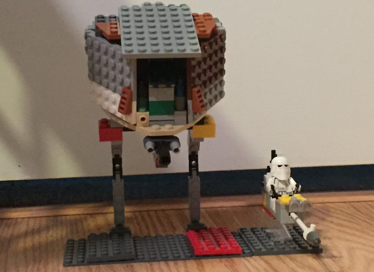 LEGO IDEAS - AT-DP and Speeder