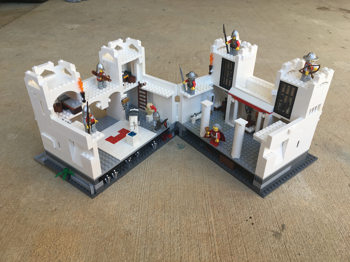 LEGO IDEAS - Mediterranean Coastal Fort of the Knights