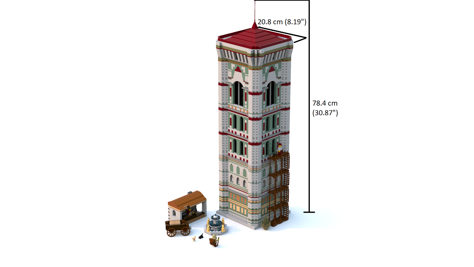LEGO IDEAS - Medieval Architecture: Tower Square