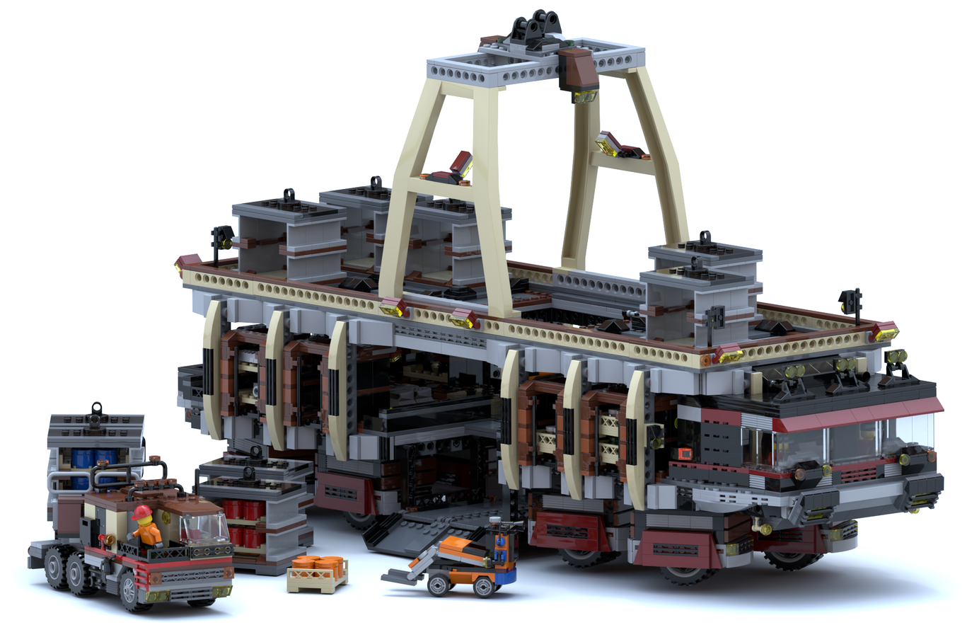 LEGO IDEAS - Cargotransport Landship