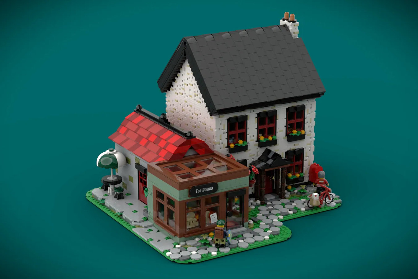 LEGO IDEAS - Countryside Cottage & Tea Rooms
