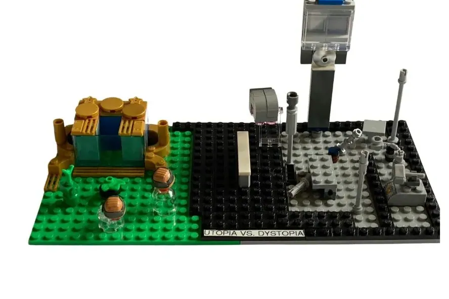 LEGO IDEAS - Utopian Society Versus Dystopian Society