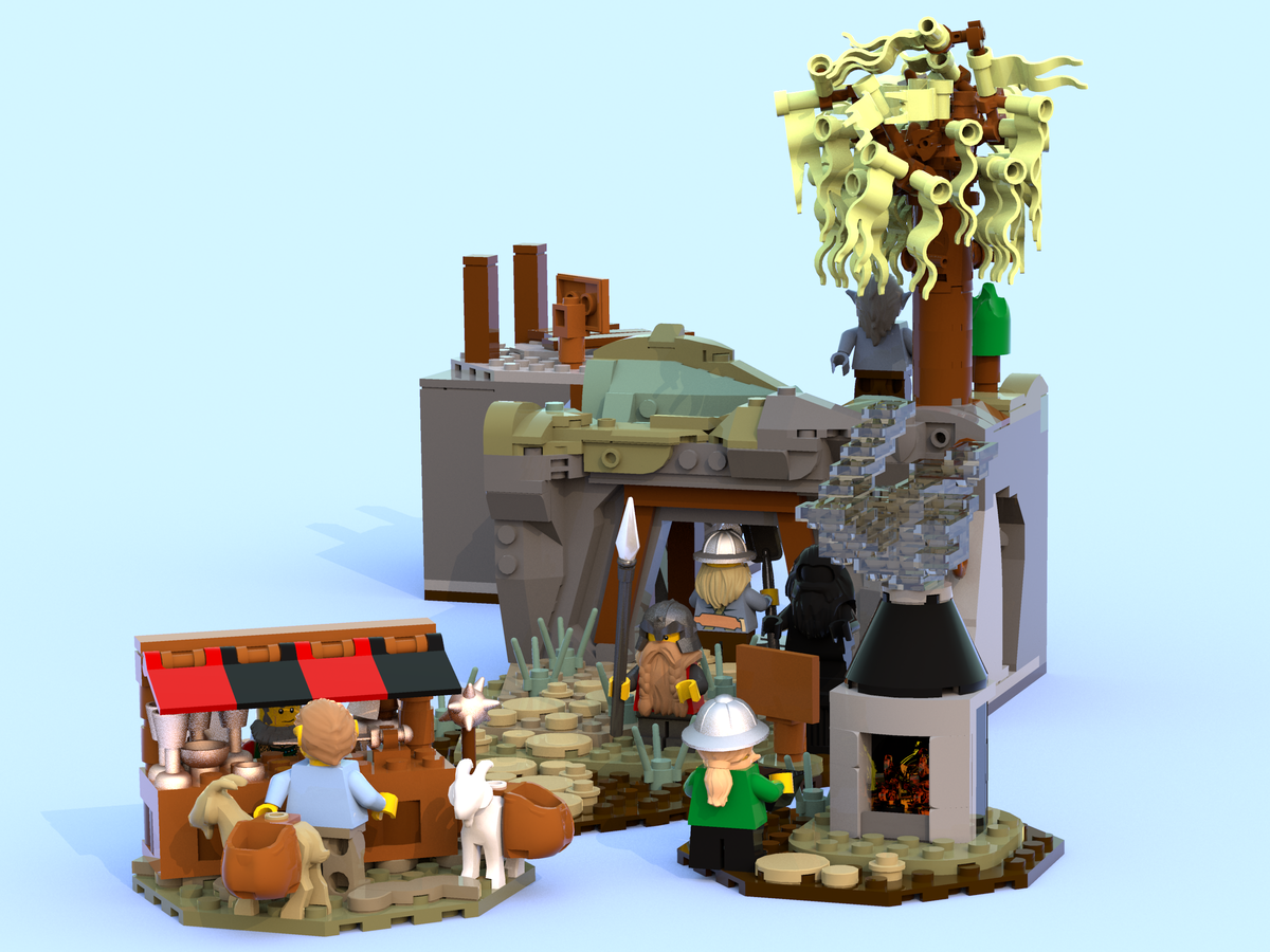 LEGO IDEAS - The Dwarven Mines