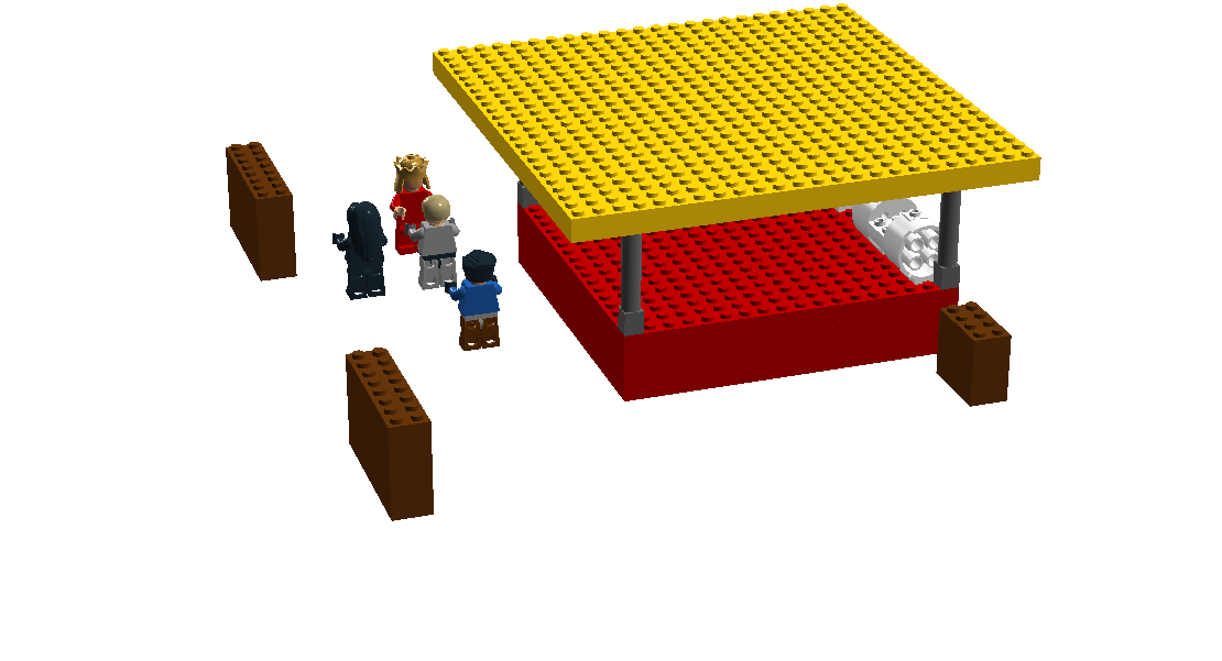 LEGO IDEAS - LEGO Merlin: Uther's Bedroom