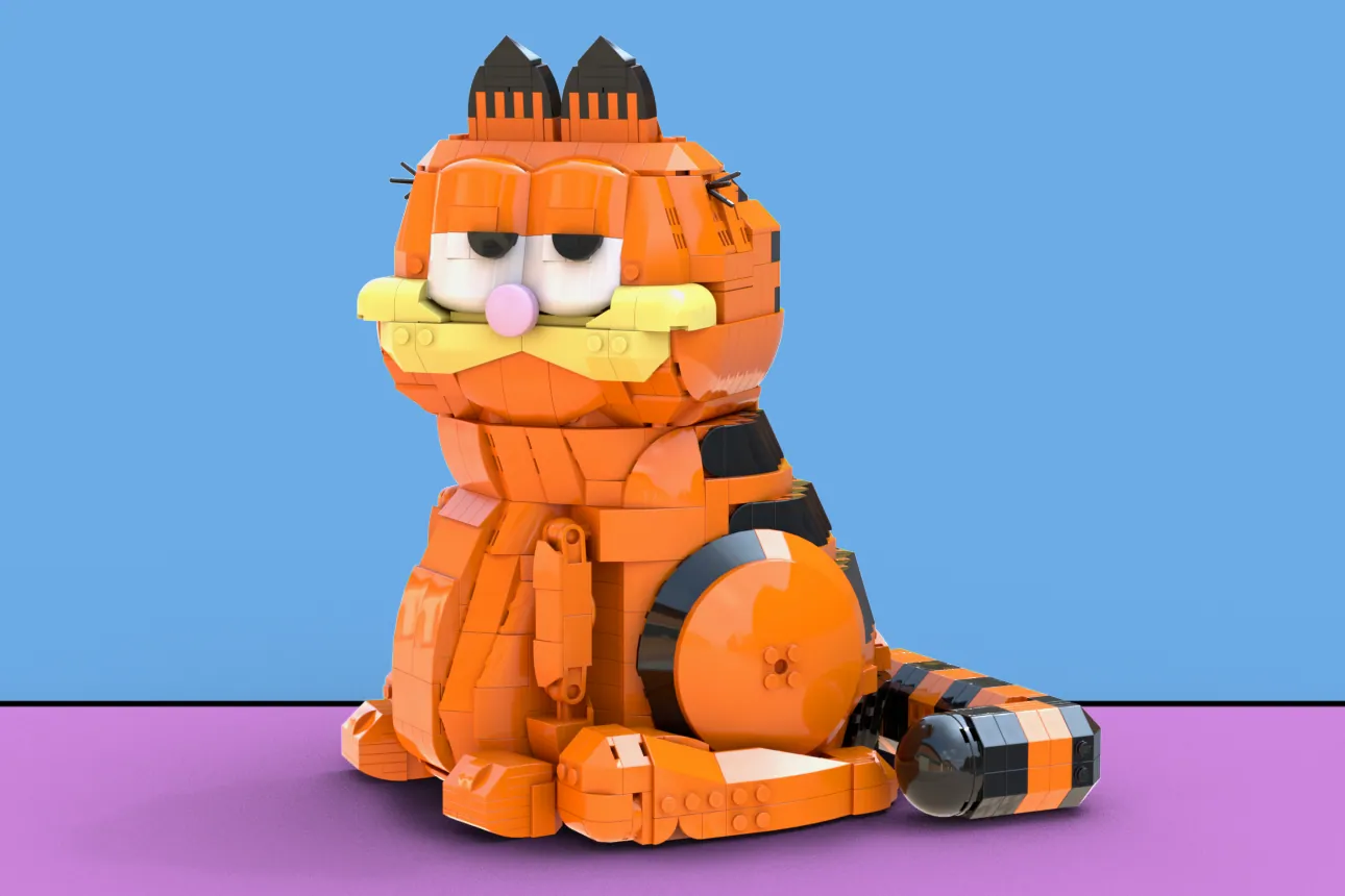 LEGO IDEAS - Garfield - Jim Davis' Loveable, Lazy, Lasagne-Craving Cat!