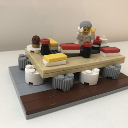 LEGO IDEAS - Sushi Bar Interior