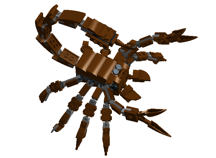 LEGO IDEAS - Scorpion Anatomy