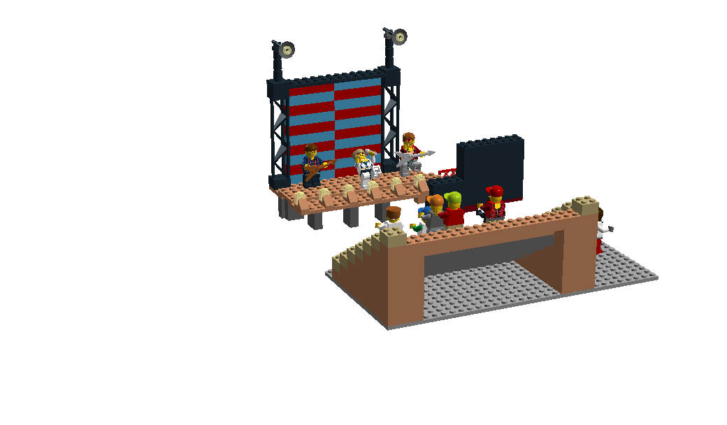 LEGO IDEAS - Music Concert Stage