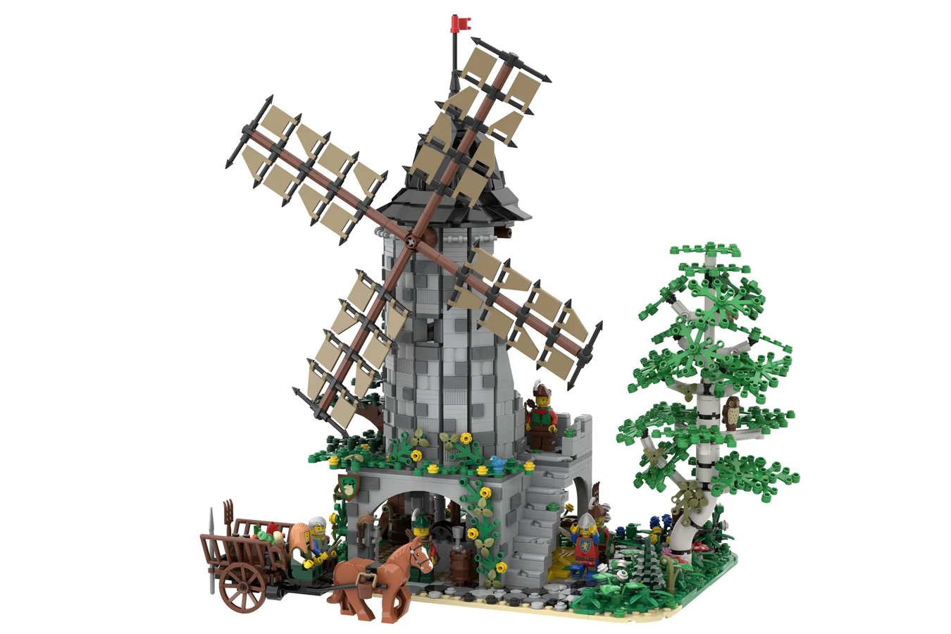 LEGO IDEAS - The Forestmen's Old Mill