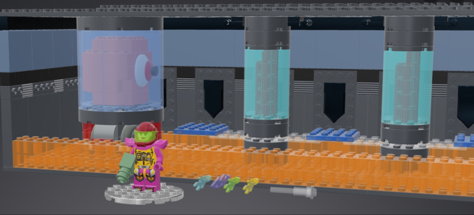 LEGO IDEAS - Metroid: Mother Brain VS Samus