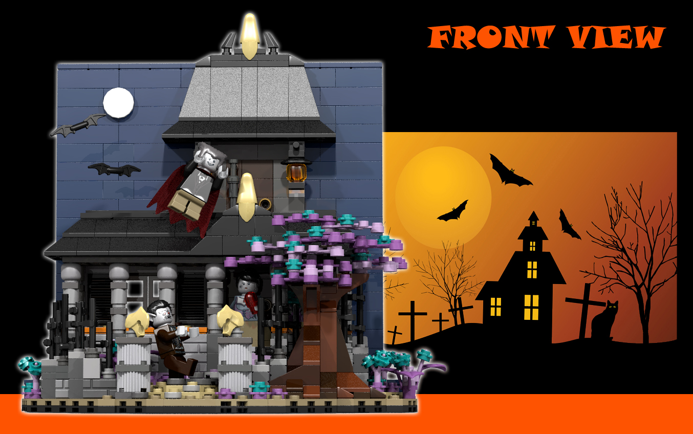 LEGO IDEAS - Horror Story Bookend