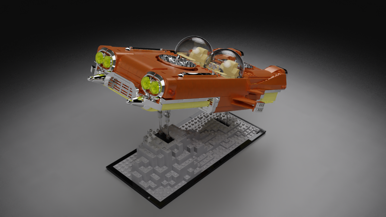 LEGO IDEAS - Retro Space Car