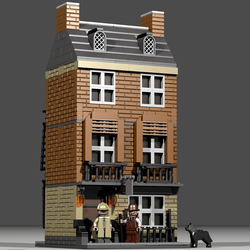 LEGO IDEAS - - Sherlock Holmes - 221 Baker Street