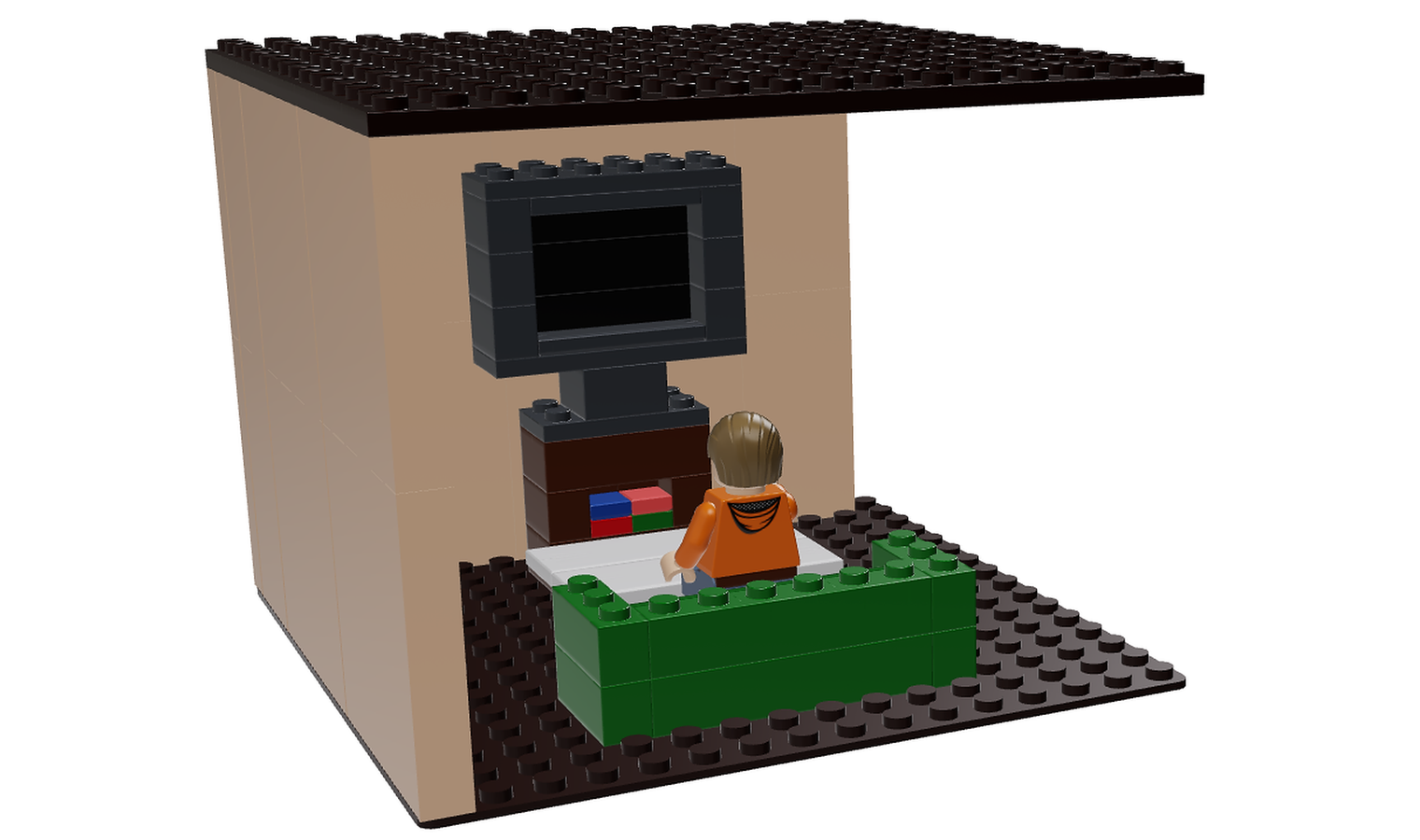 LEGO IDEAS - Watching the Television