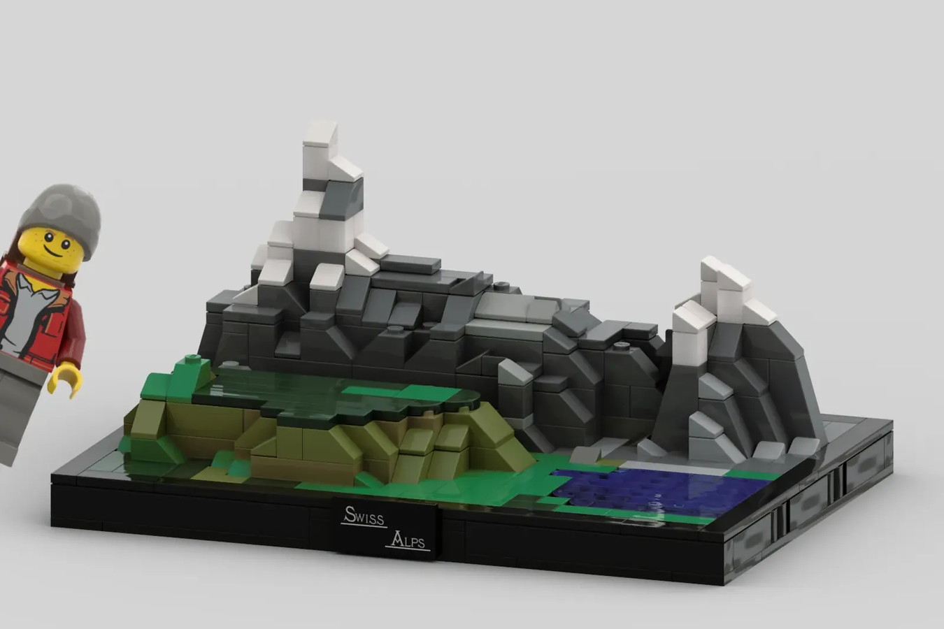 LEGO IDEAS - Swiss Alps Diorama