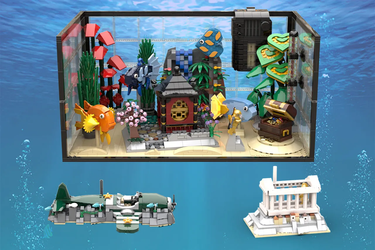 LEGO IDEAS - Freshwater Aquarium