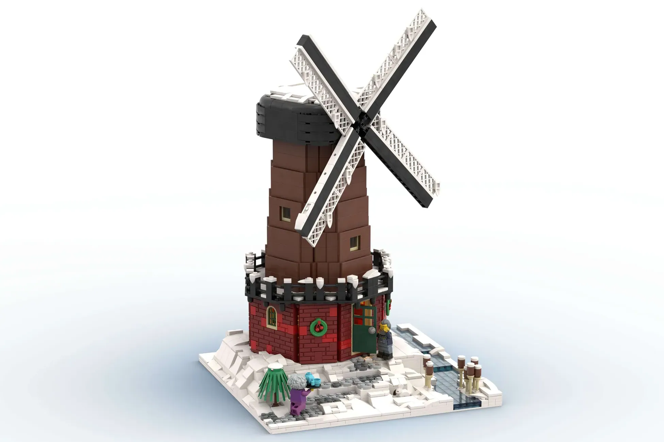 LEGO IDEAS - Winter-Mill