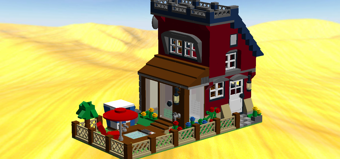 LEGO IDEAS - Creator Pool House 3 in 1