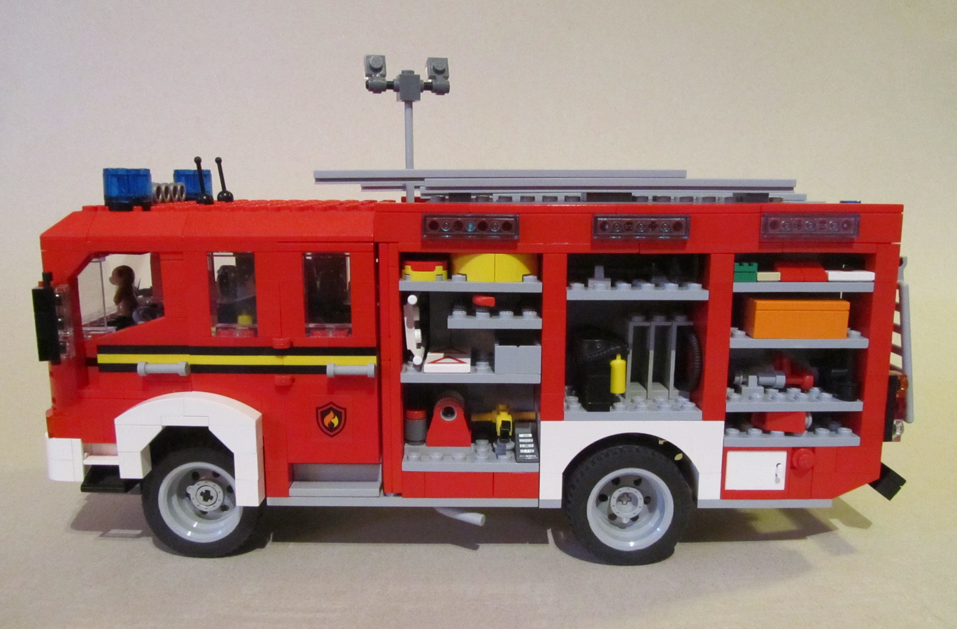 LEGO IDEAS - Realistic Fire Engine