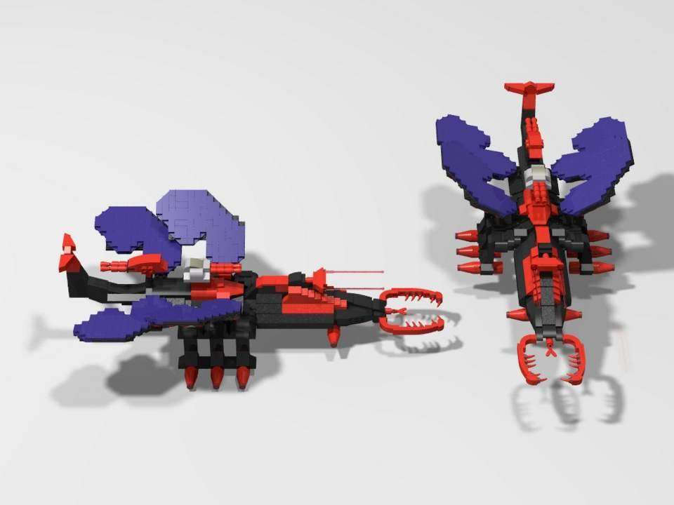 LEGO IDEAS - Mego Micronauts Hornetroid