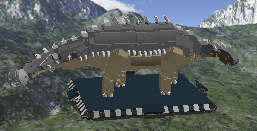 Lego Jurassic World Ankylosaurus