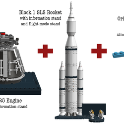 LEGO IDEAS - Block.1 SLS Rocket