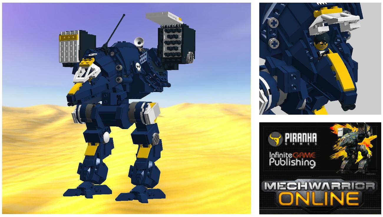 LEGO IDEAS - Battletech (Mechwarrior) Catapult Mech