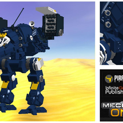 LEGO IDEAS - Battletech (Mechwarrior) Catapult Mech