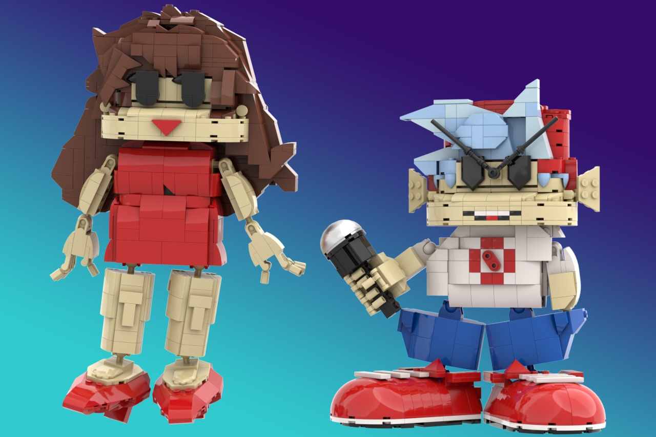 LEGO IDEAS - Friday Night Funkin' BF & GF