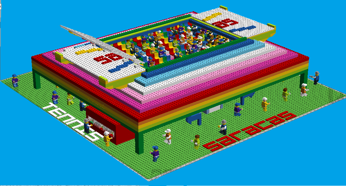 LEGO IDEAS - Tennis Court