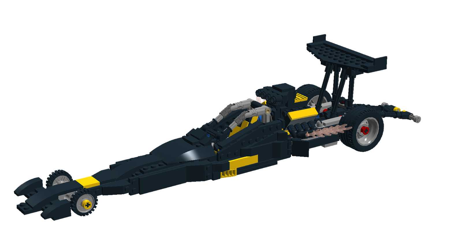 LEGO IDEAS - V8 Dragster