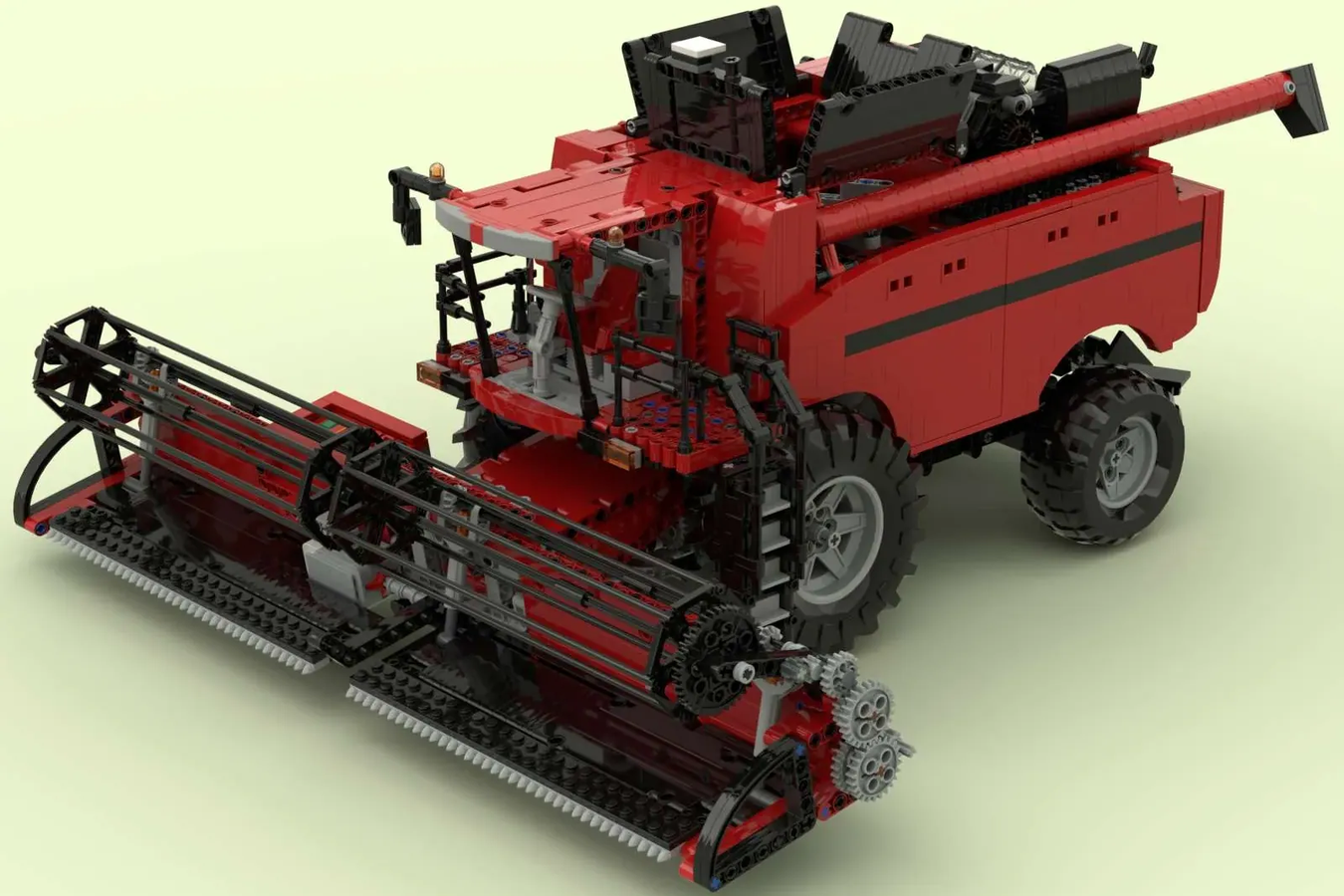 LEGO IDEAS - Powered Large Sized Combine Harvester