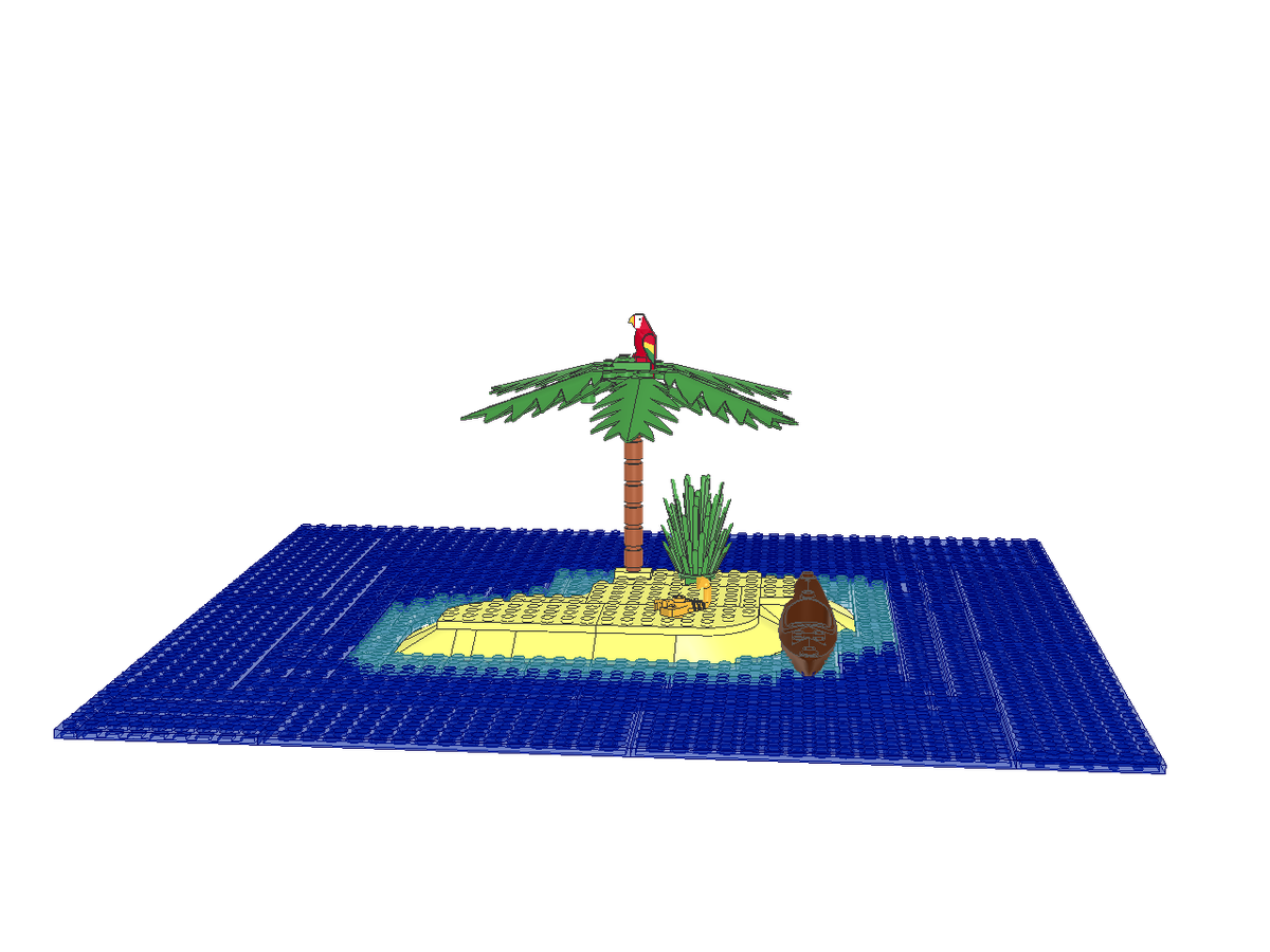 LEGO IDEAS - Desert Island