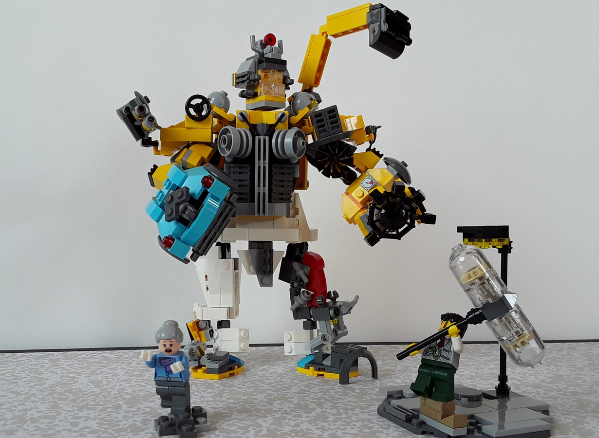 LEGO IDEAS - Playset: Samouroïd vs The Hammer