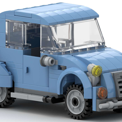 LEGO IDEAS - Citroën 2CV "4 Wheels Under 1 Umbrella" v2