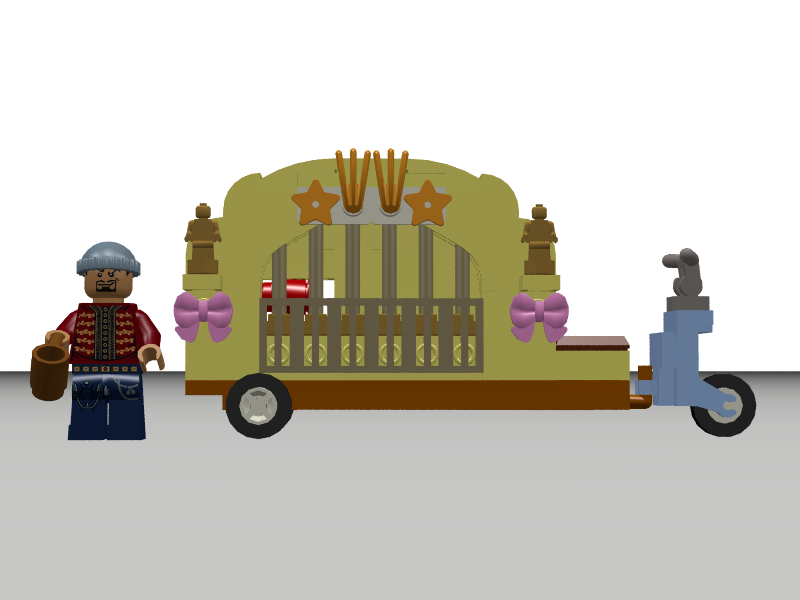 LEGO IDEAS - A Dutch street organ.